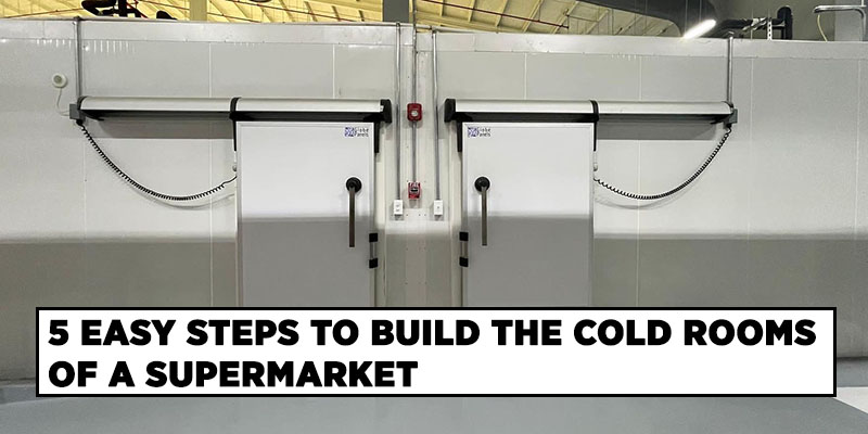 How is a cold storage built?