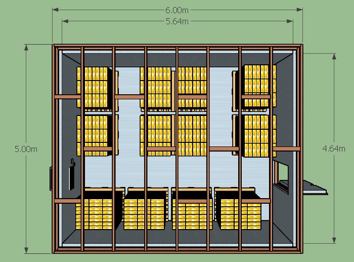 Cold Storage Room Size and Layout